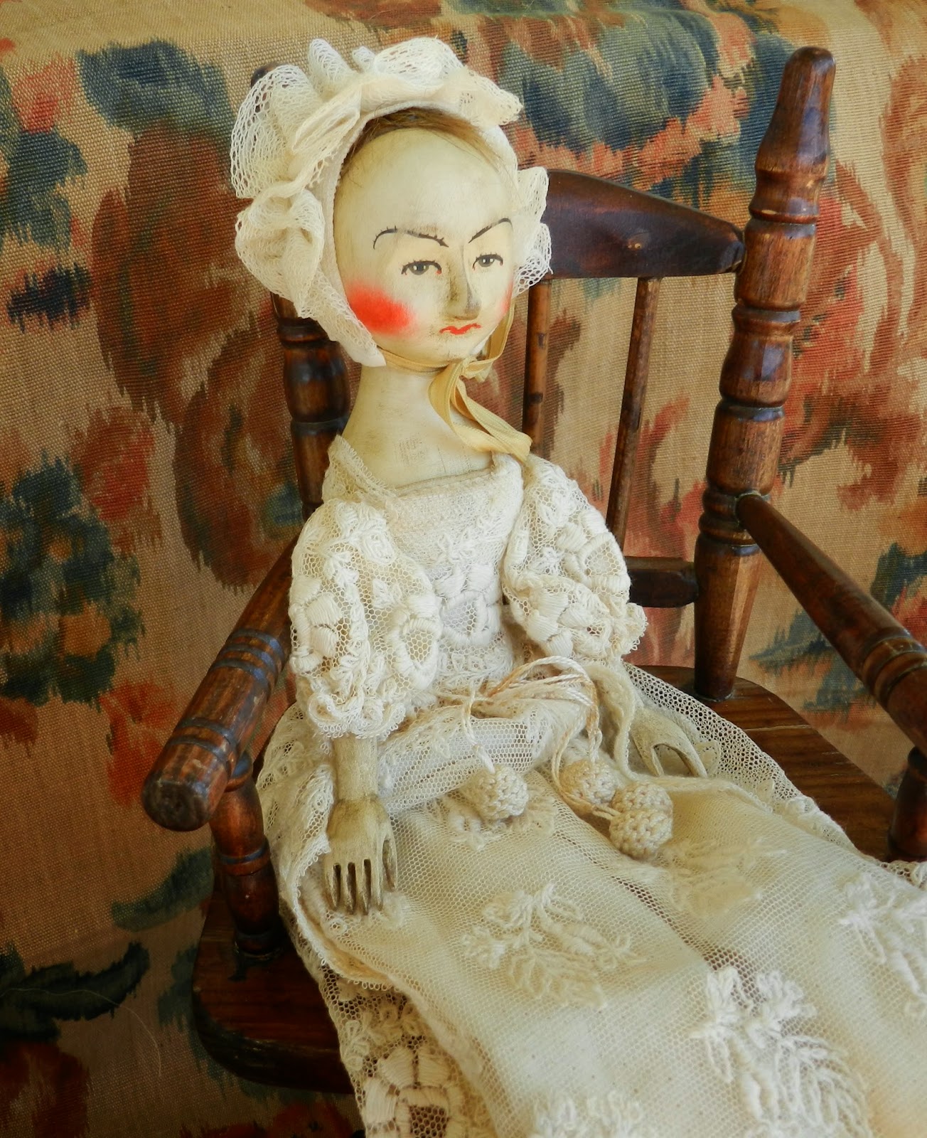 The Old Wooden Sisters: Queen Anne doll reproduction , baby doll ...