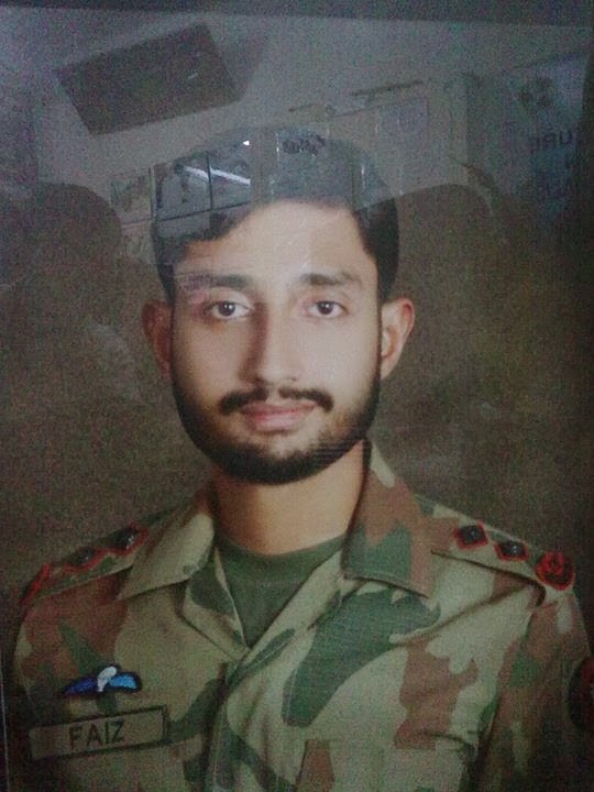 Lt Faiz Sultan Malik Shaheed: Military awards
