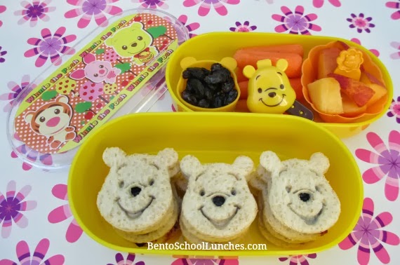 Bento School Lunches : Winnie The Pooh Bento