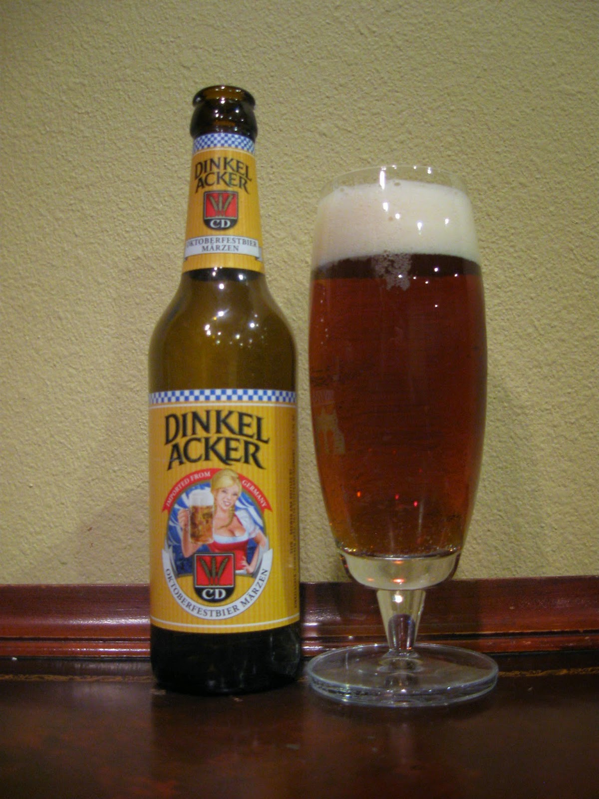 Doing Beer Justice: Dinkelacker Oktoberfest Marzen