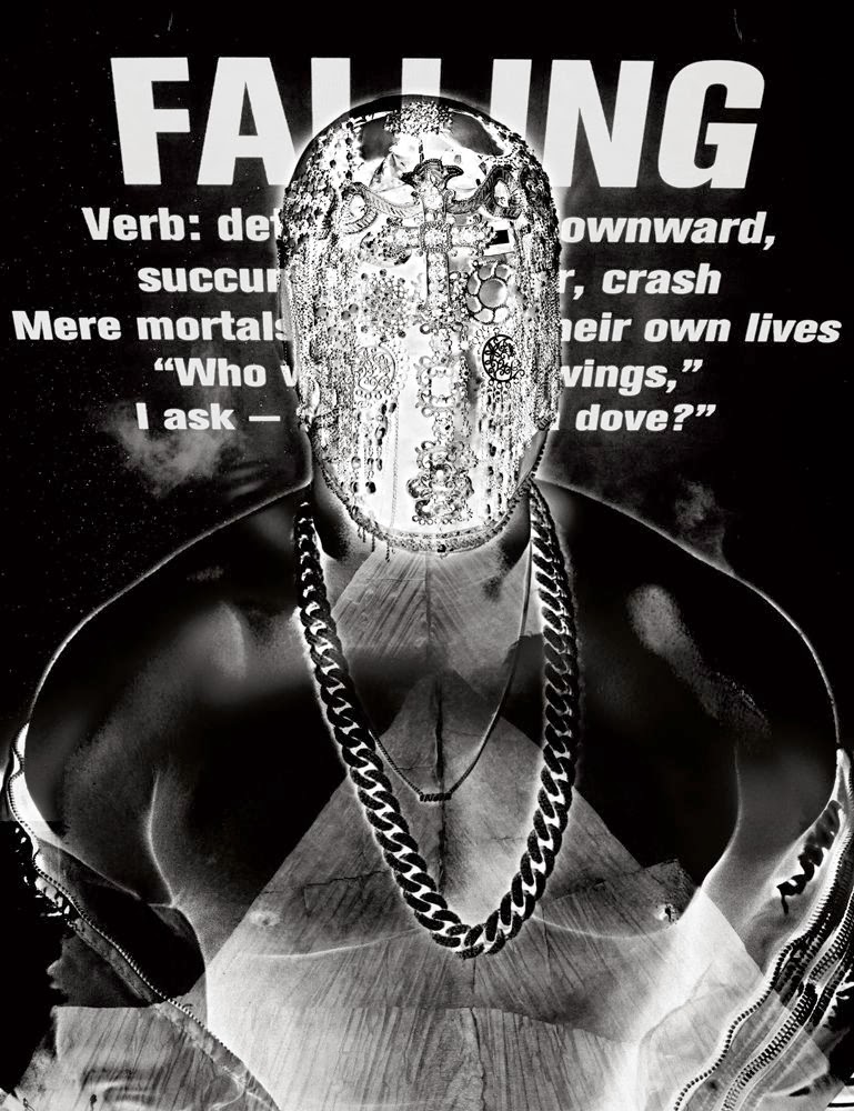 Kanye West goes weird & dark in photoshoot for Interview Magazine ...