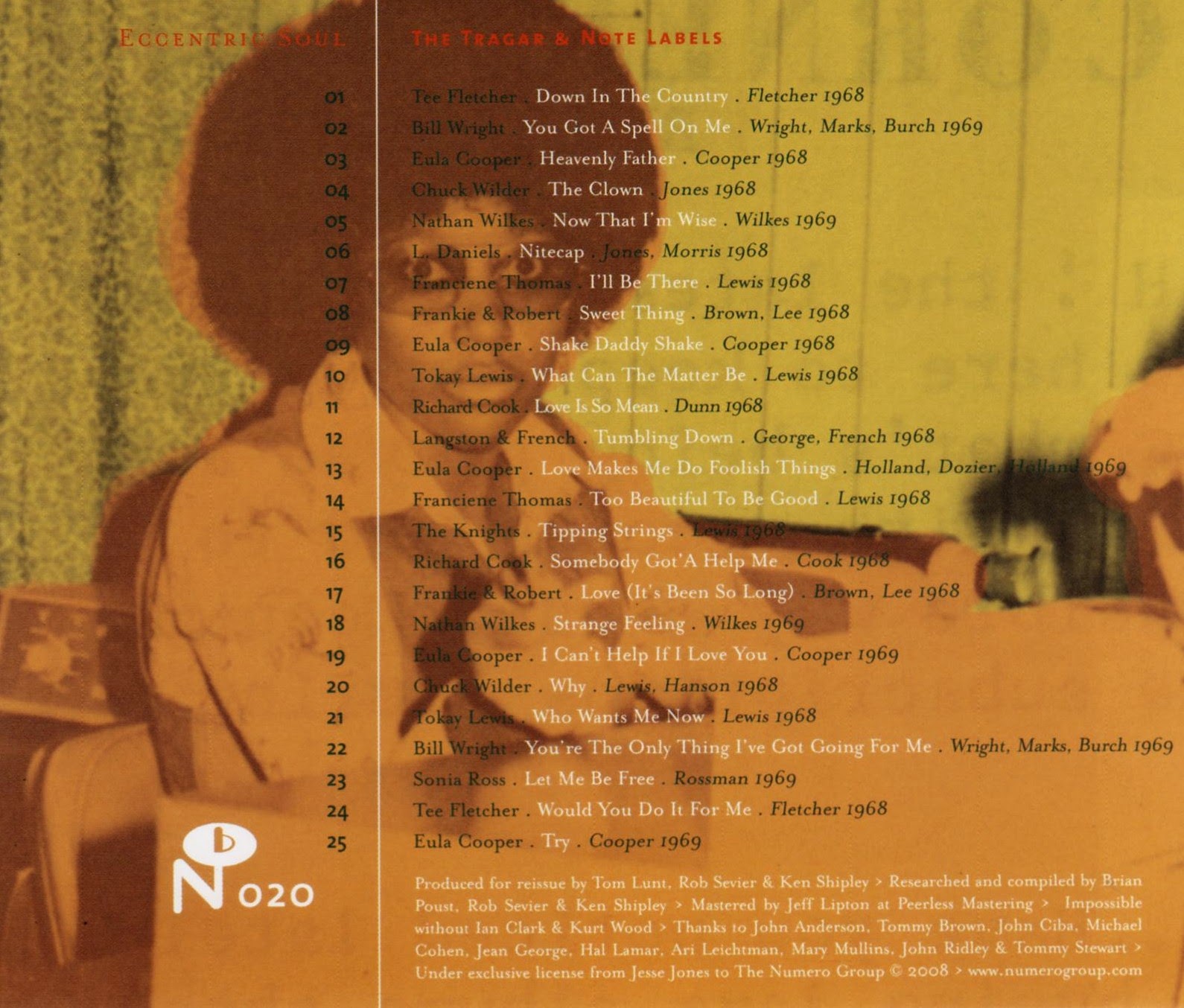 Doo Wop n Soul Oldies: Eccentric Soul: The Tragar And Note Labels