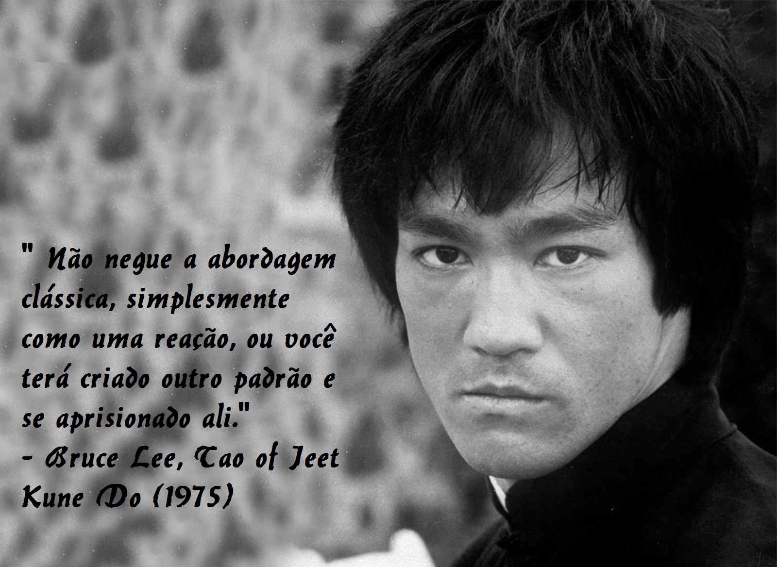 Frases para Internet : Facebook, Twitter, Orkut: Motivacional - Bruce Lee