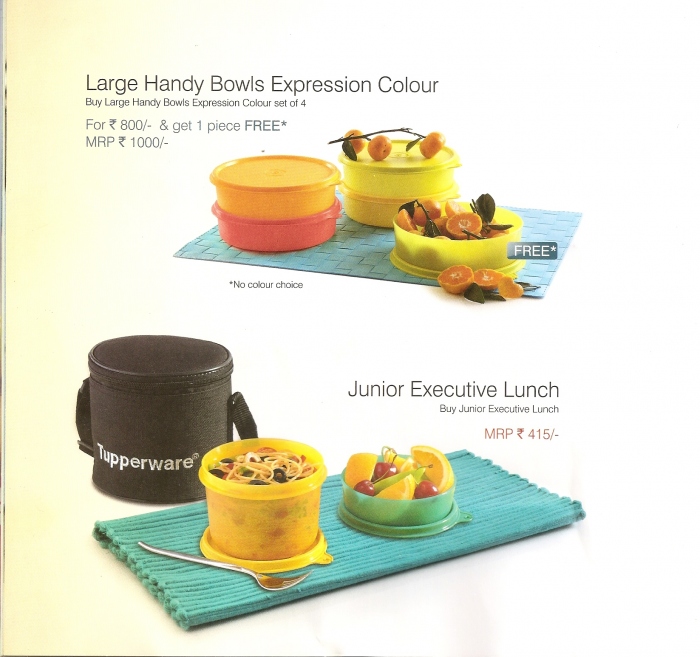 Tupperware: Tupperware Flyer for the month of December, 2011