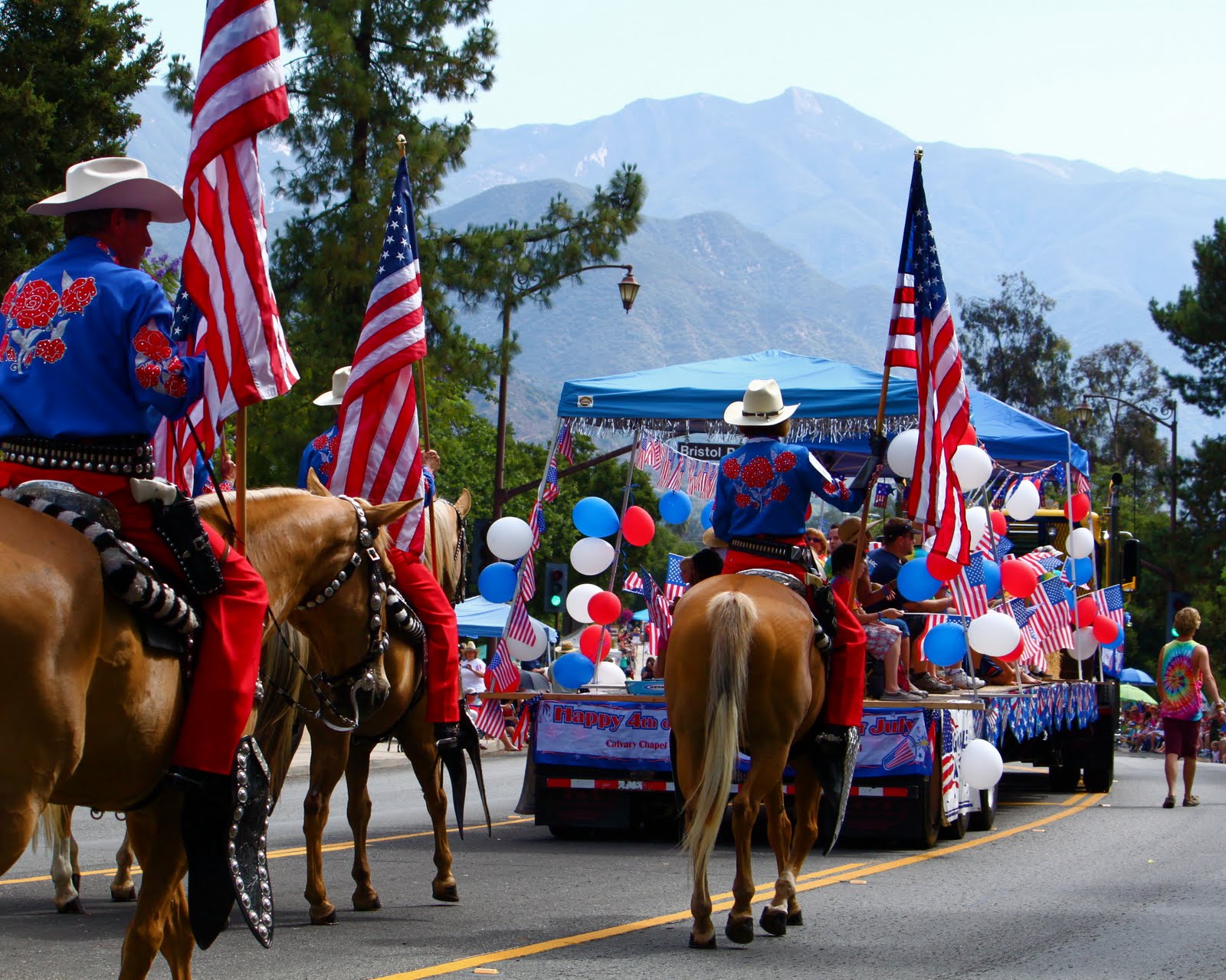 Cobalt Violet: Small Town Parade ~ Ojai, California