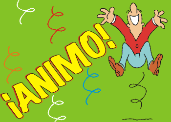 Imágenes gifs con frases de ánimo - Gifs de Amor