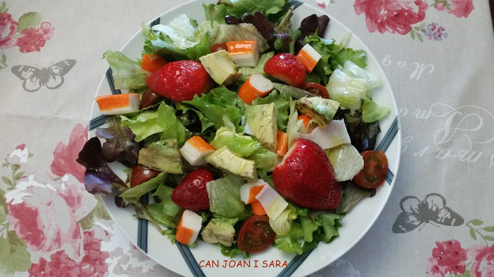 CAN JOAN I SARA: ENSALADA PRIMAVERA