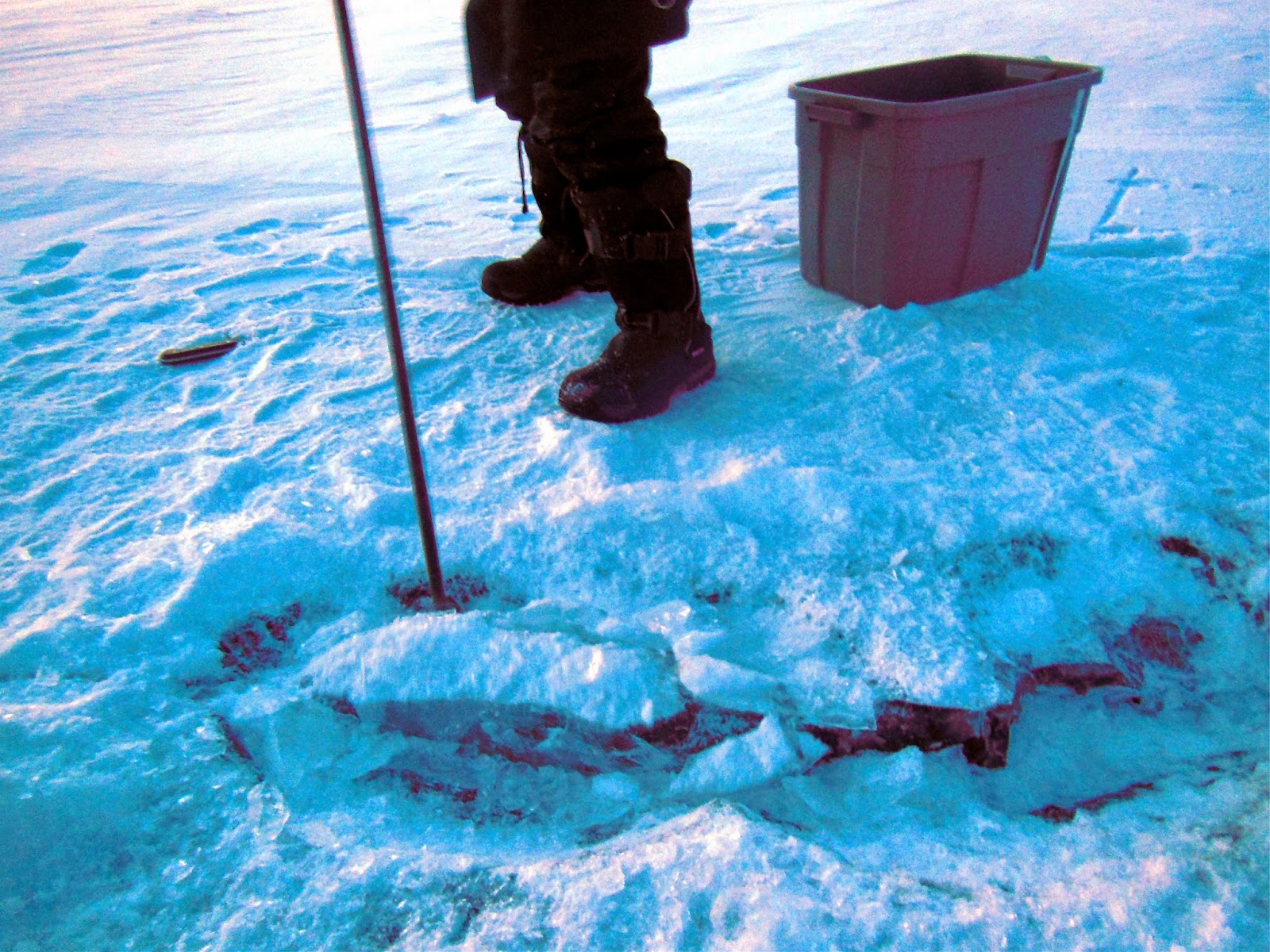The Pocket: Ice Chiseling