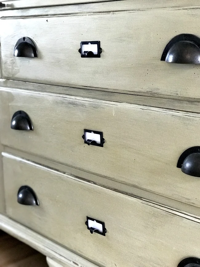 How to Add Drawer Labels to Furniture