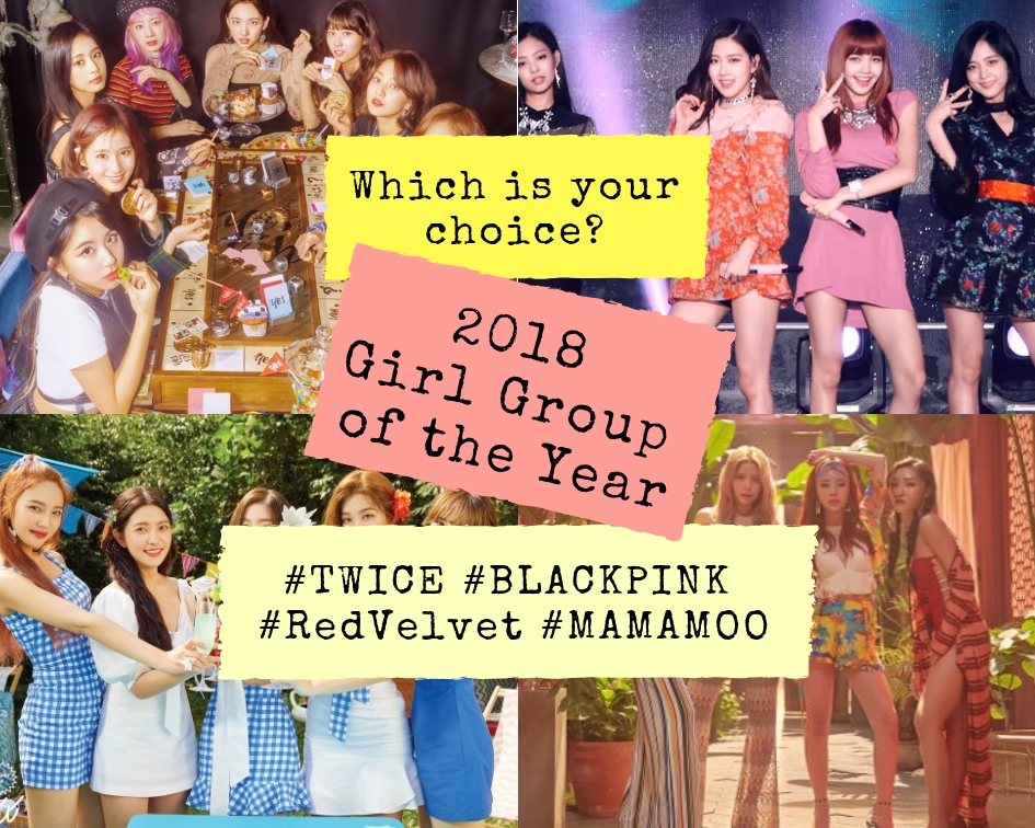 2018 Girl Group of the Year Award Poll