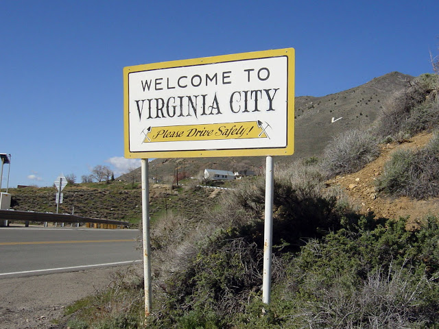 Geographically Yours Welcome: Virginia City, Nevada