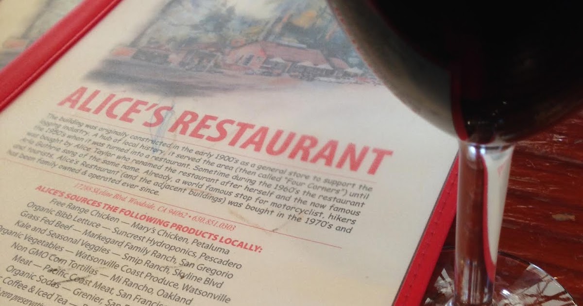 Food Write: You Can Get All You Want At Alice's Restaurant