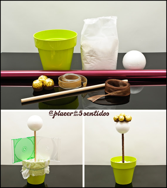 EL PLACER DE LOS CINCO SENTIDOS: TOPIARIO FERRERO ROCHER