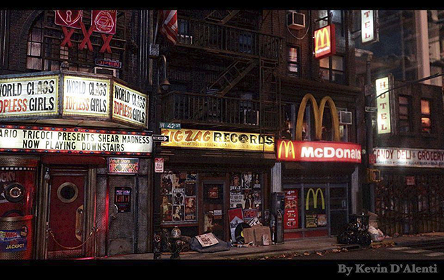 【場景情境】New York Street Diorama