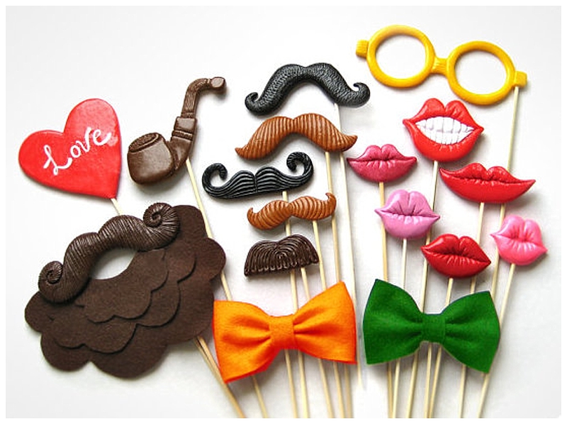 Funny Haha Wedding Photo Props