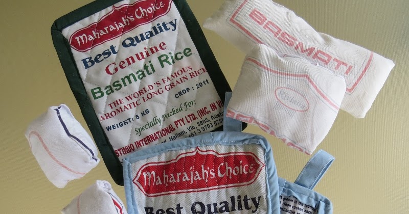 Creating my way to Success: Cloth rice bags - several different ...