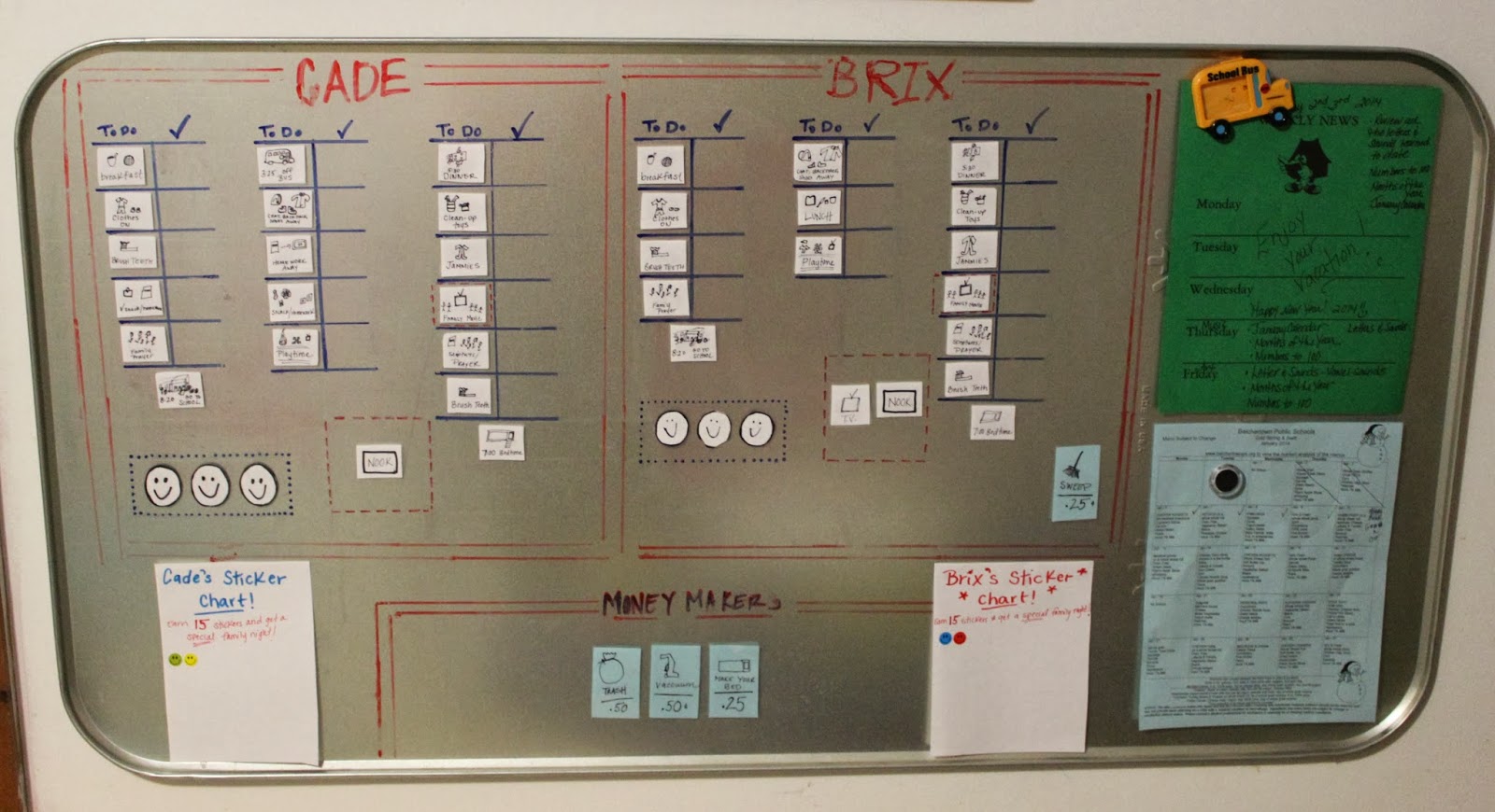 Creative Laughter: DIY schedule for Kids!