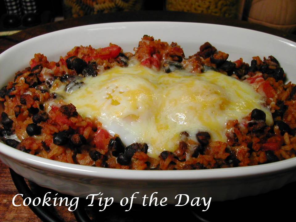 Cooking Tip Of The Day Chorizo Black Beans And Eggs