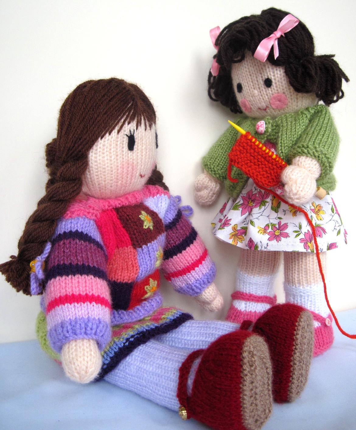 Flutterby Patch: Pencil Dolls