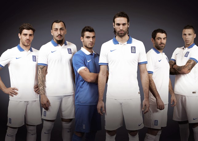 Greece Unveils 2014 National Team Kit with Nike | DISKIOFF