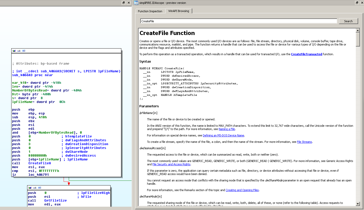 Phoenix Testing Facility Idascope Update Winapi Browsing