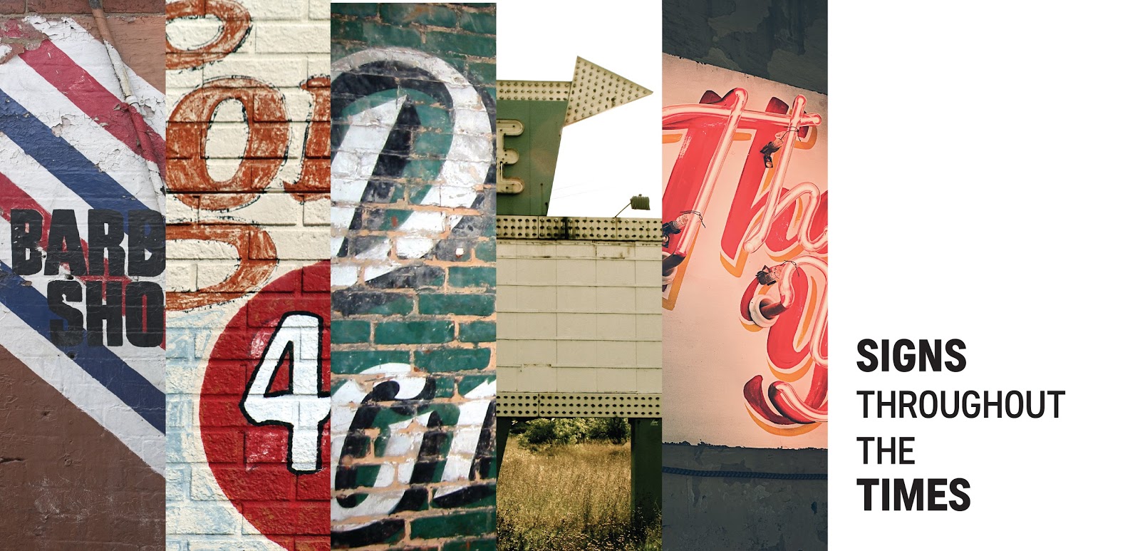 Signs Throughout the Times - Office Sign Company Blog