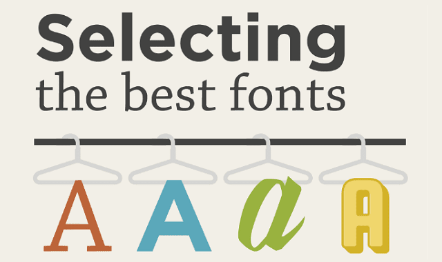 Selecting The Best Fonts for Your Website and Marketing Materials # ...