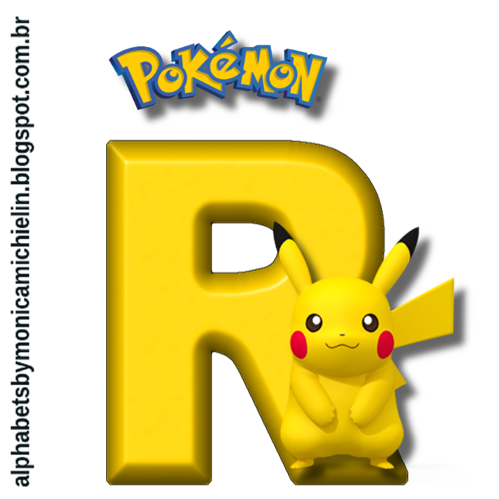 M. Michielin Alphabets: #POKEMON ALPHABET PNG
