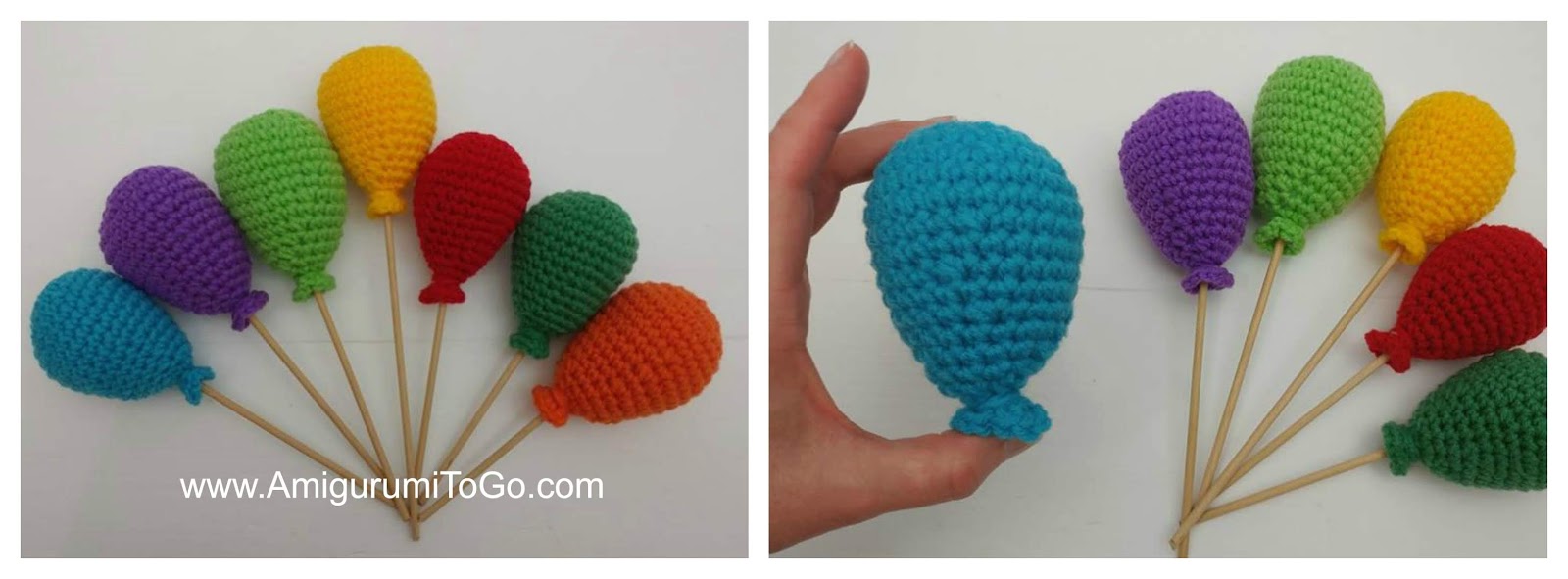 Crochet Balloon in Two Sizes