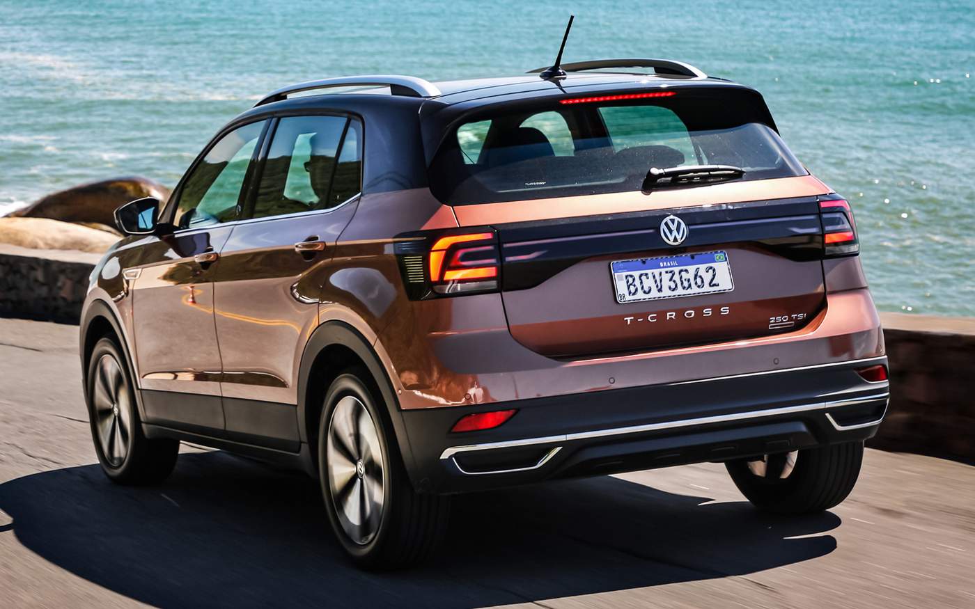 SUV T-Cross estreia novo aplicativo VW Connect no Brasil