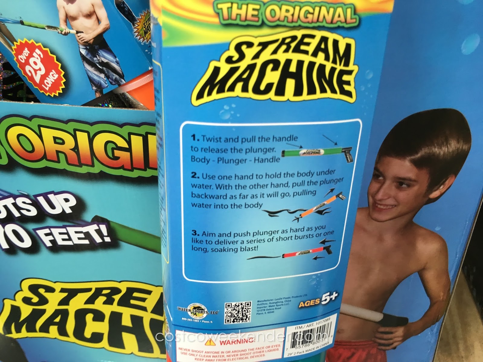 The Original Stream Machine Water Cannon | Costco Weekender