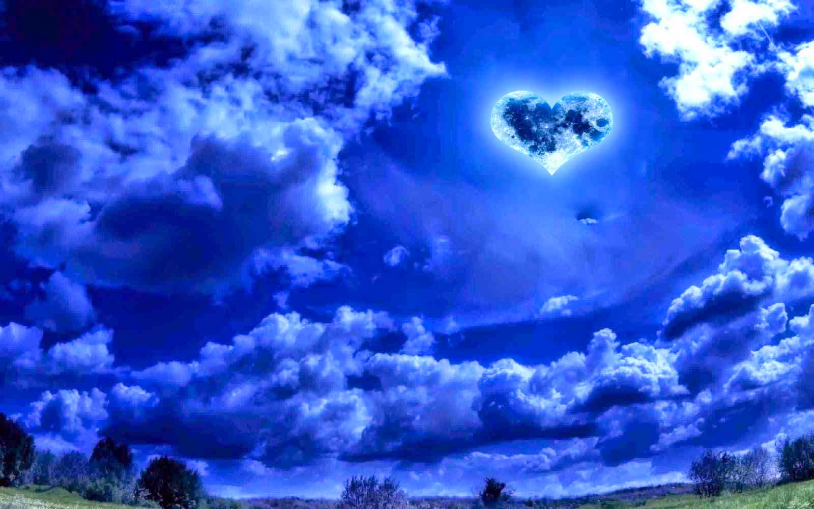 Easy Photoshop Tutorial : Heart Shaped Moon 2015 | DinoPSD