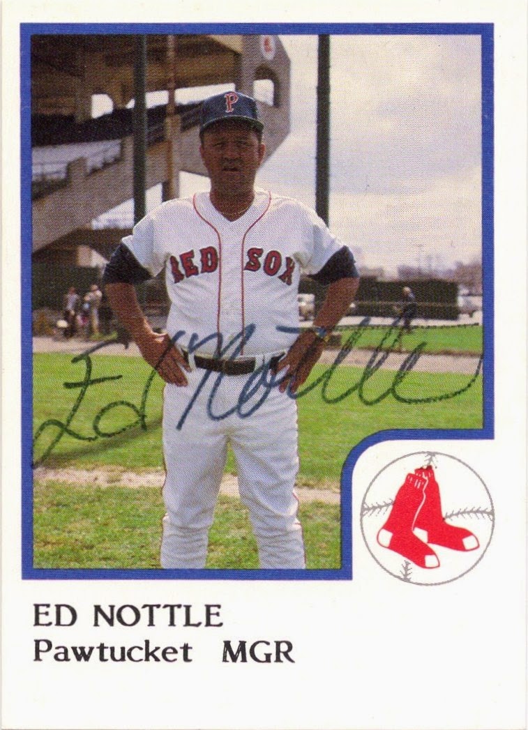 1986 PROCARDS PROJECT: ED NOTTLE