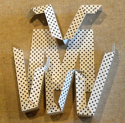 Needles 'n' Knowledge: MOM 3d Letter Box Ensemble Tutorial