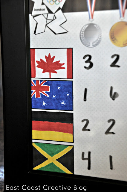 Kids Printable Olympic Medal Tracker | East Coast Creative