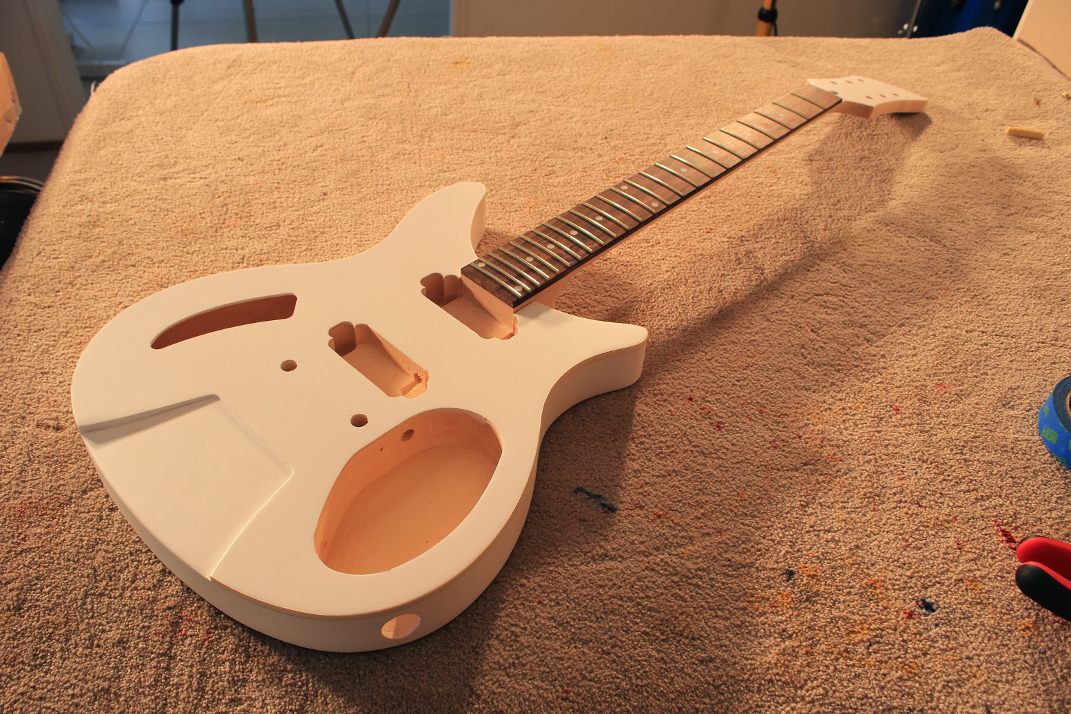 Guitar Kit Builder: Stone Roses Tribute: 2 Coats of Primer