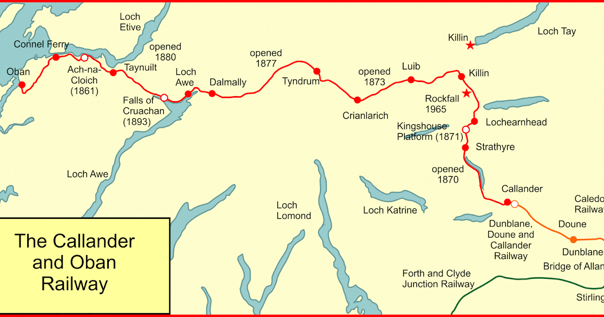 transpress nz: the former Callander and Oban Railway, Scotland