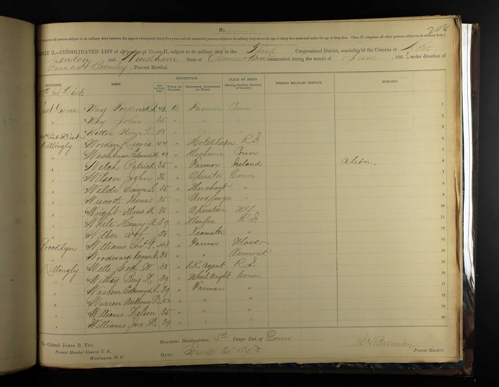 Genea-Musings: Treasure Chest Tuesday - Henry White (1824-1885) Civil ...