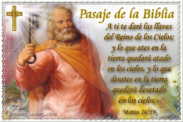 Vidas Santas: Santo Evangelio según san Mateo 16:19
