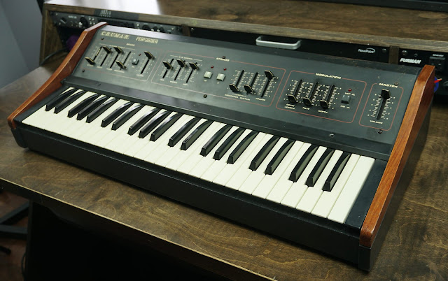 MATRIXSYNTH: Crumar Performer - Rare Analog Synthesizer from the 1970s ...