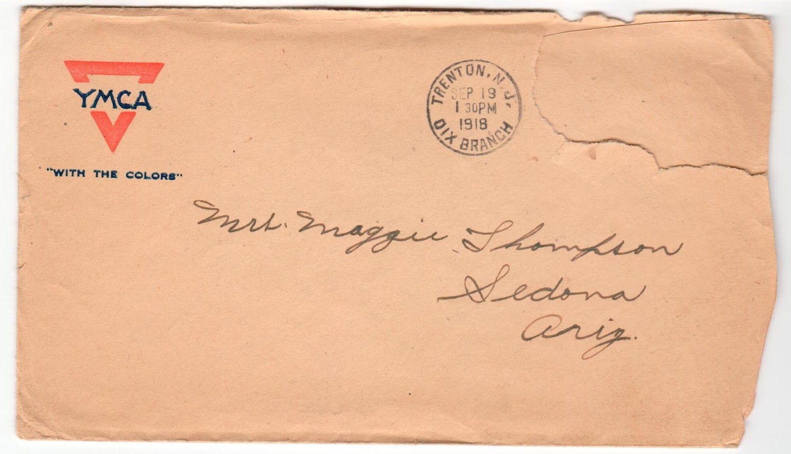 Letters From The Attic: Letter 17 - Sep 18, 1918