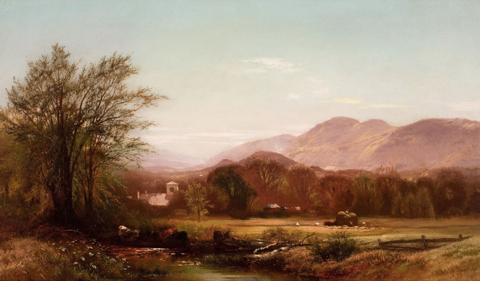 19th century American Paintings: Arthur Parton