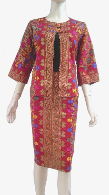 Model Bolero Batik Motif Songket - Batik Bagoes Solo