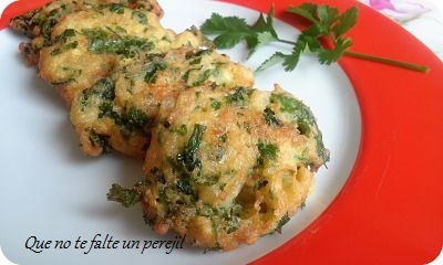 Tortillas de Culantro ( Cilantro )