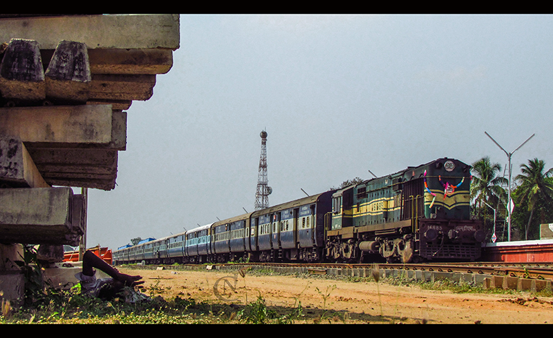 Train Memories: First Day First Show : Palani - Pollachi Broad Gauge