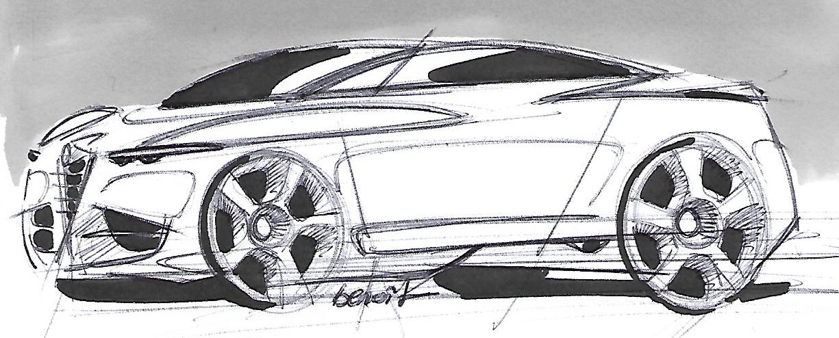 benoît's auto sketch