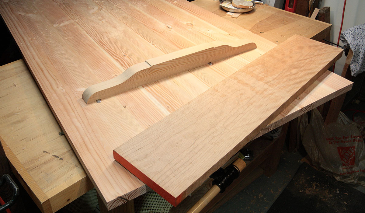 Made by John: Dining Table: Battens and Breadboard Ends