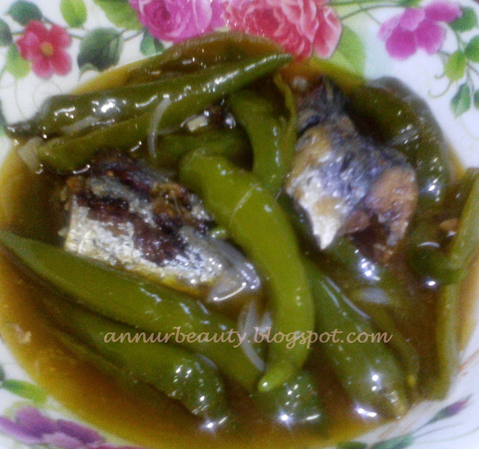 Gulai Taucu Ikan Kembong Bersama Cili Hijau - kEmA.kItCheN