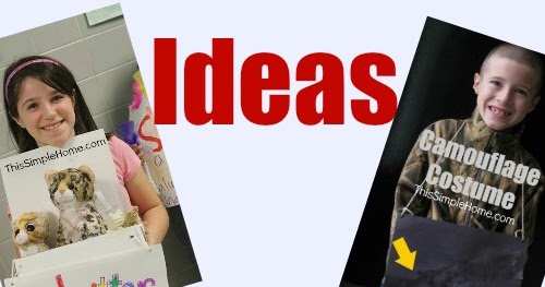 Vocabulary Parade Costumes - This Simple Home