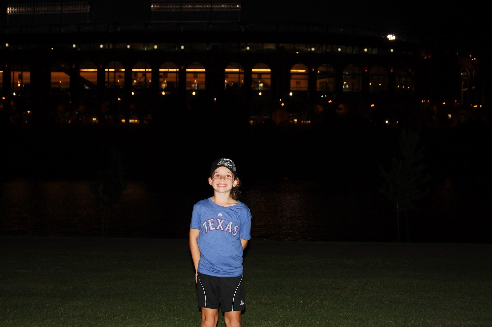 The Sharer Family: Raegan's First Ranger's Game